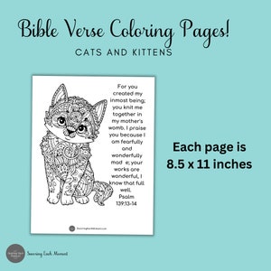 Scripture Coloring Pages, Scripture Coloring Book, for Adults, for Kids ...