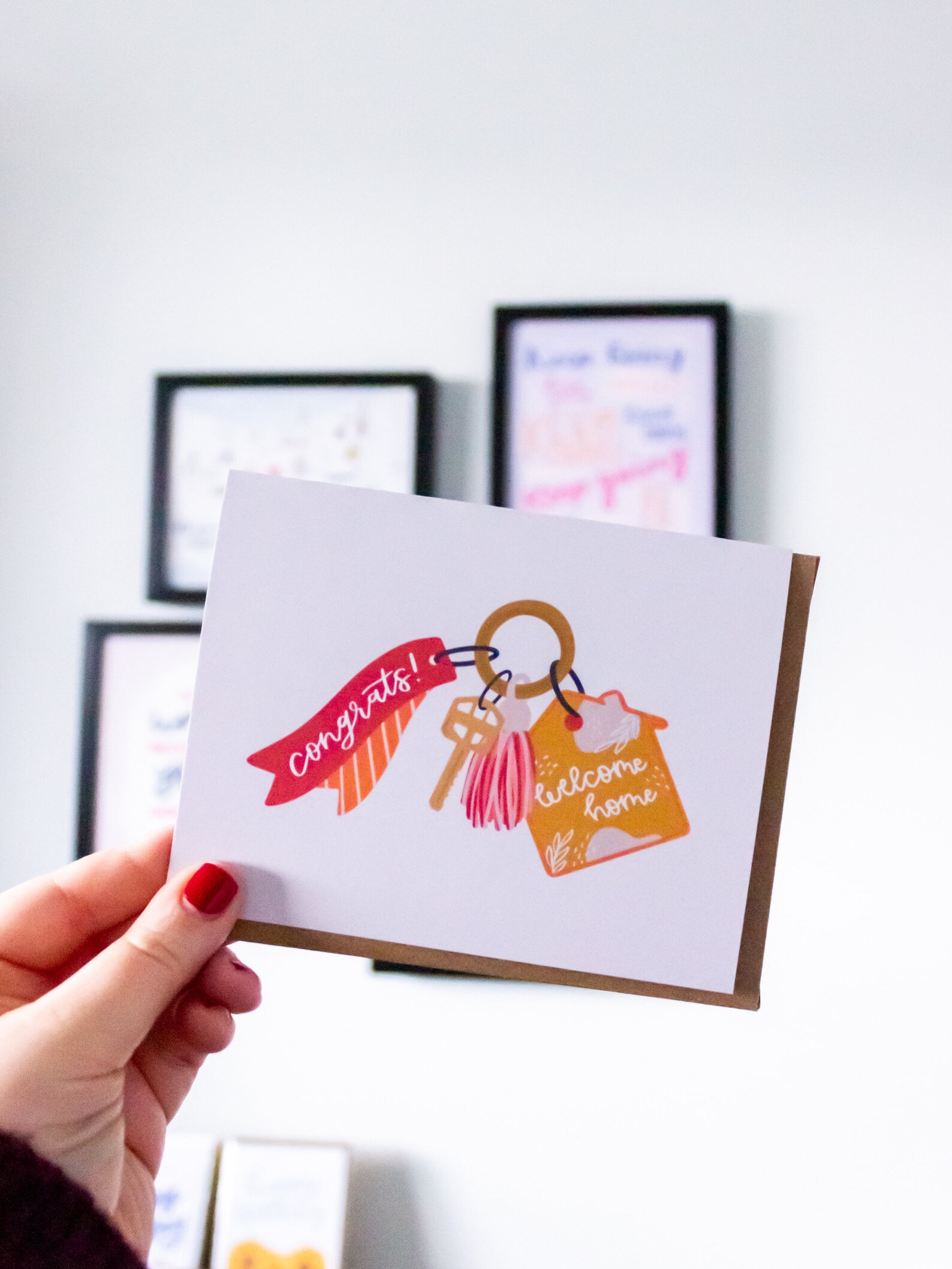 New Home Card, First Home Card, Congrats on New Home, Housewarming Card ...