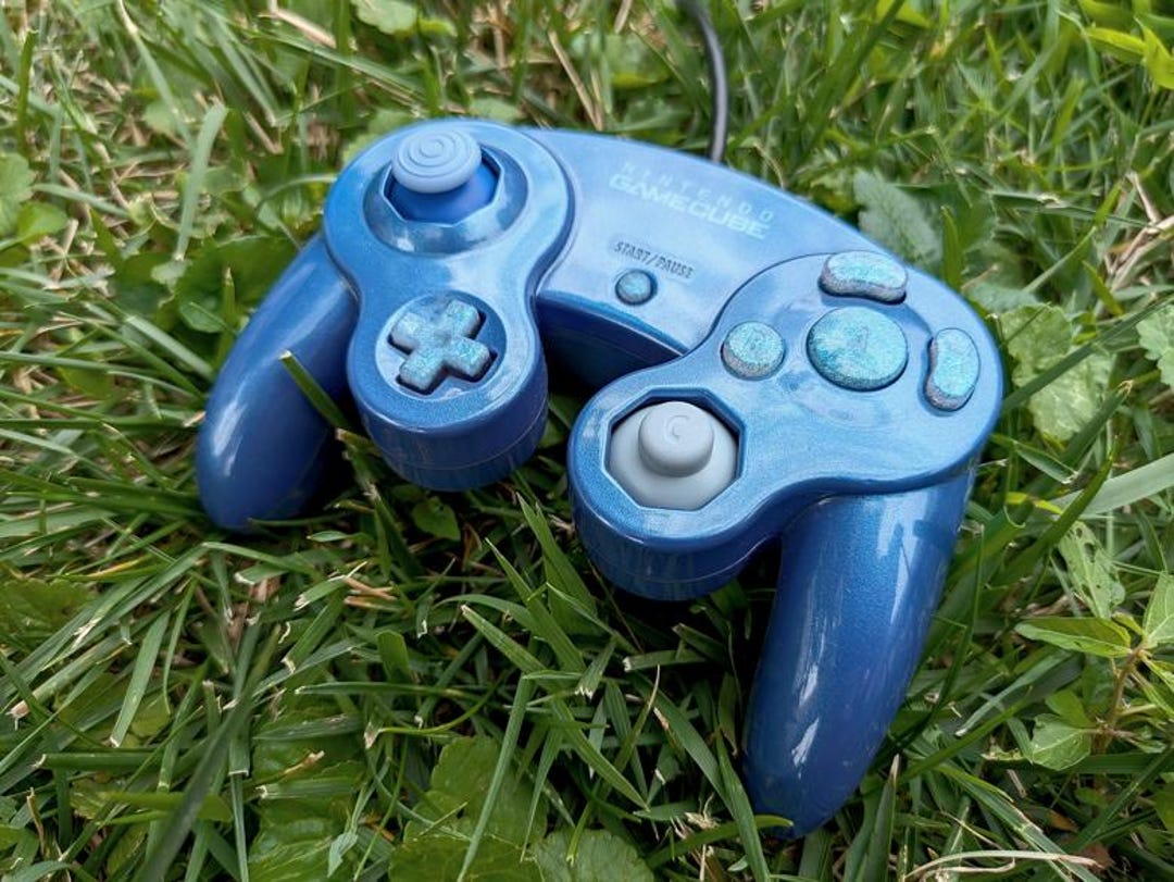 Official Gamecube Clear Prebuilt: Iced Out Metallic - Etsy