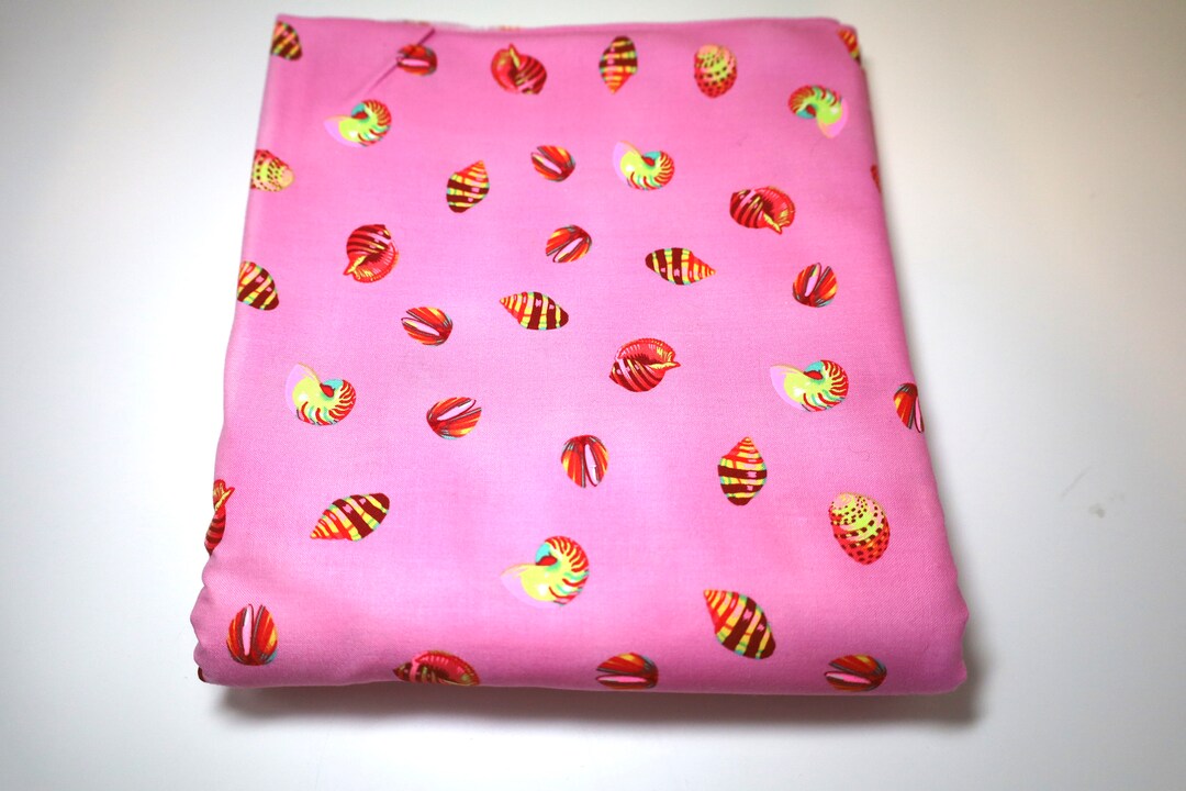 Tula Pink Zuma Pink Glowfish - Etsy