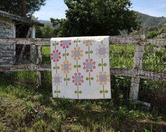 Nana Flower Quilt Pattern - Etsy