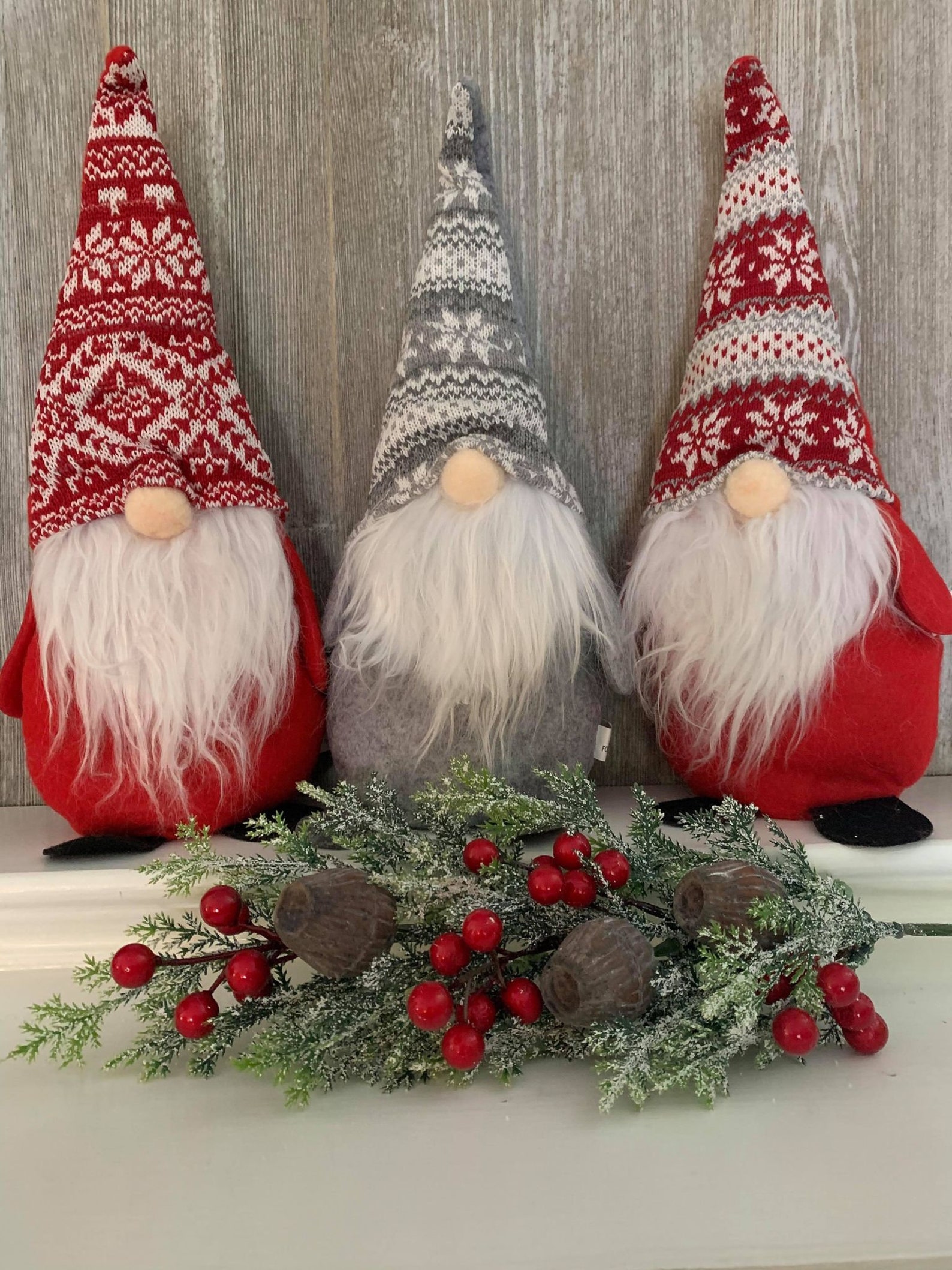 Gnomes Centerpieceschristmas Gnomes Table Decorsweater - Etsy