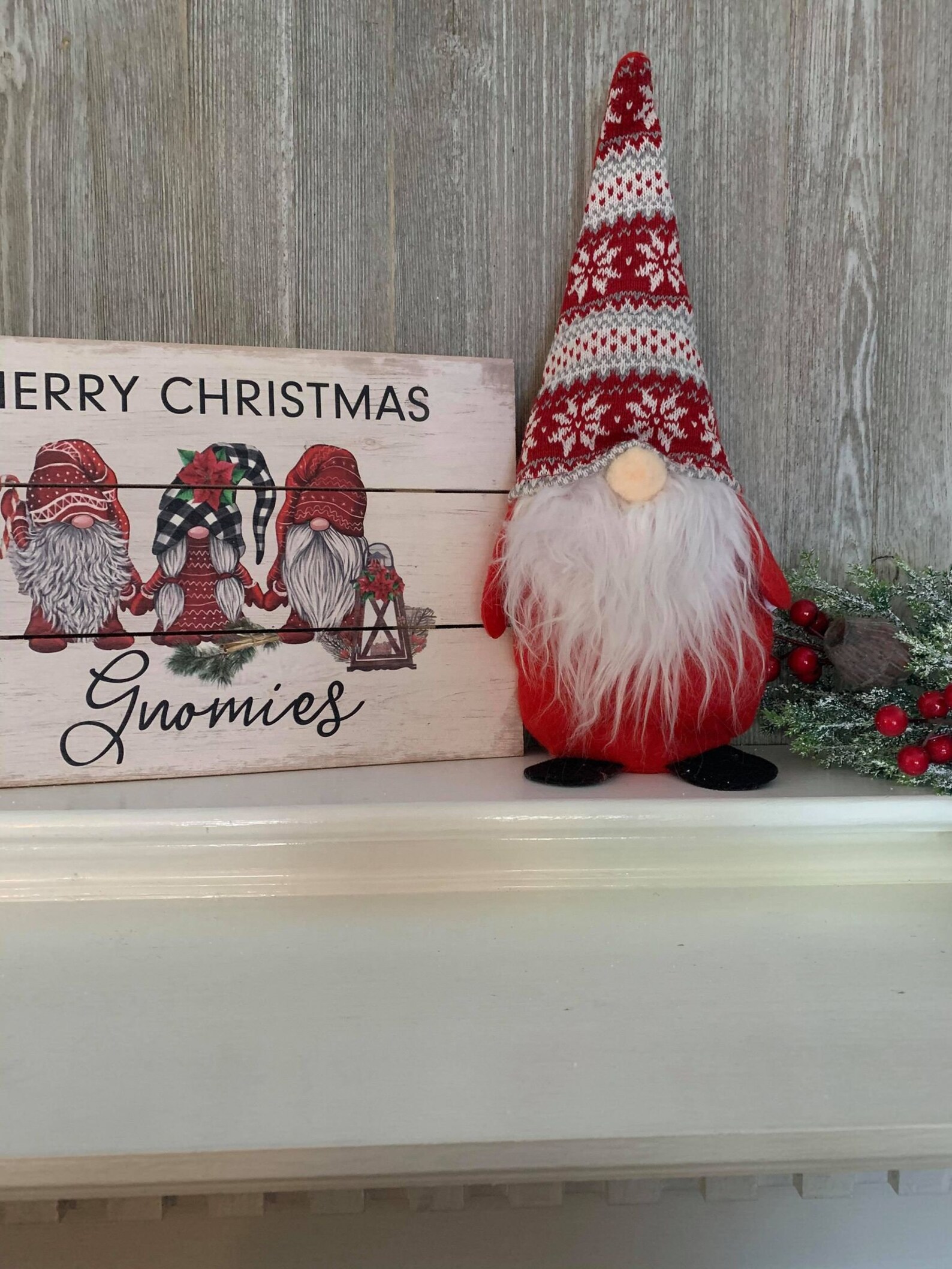 Gnomes Centerpieceschristmas Gnomes Table Decorsweater - Etsy