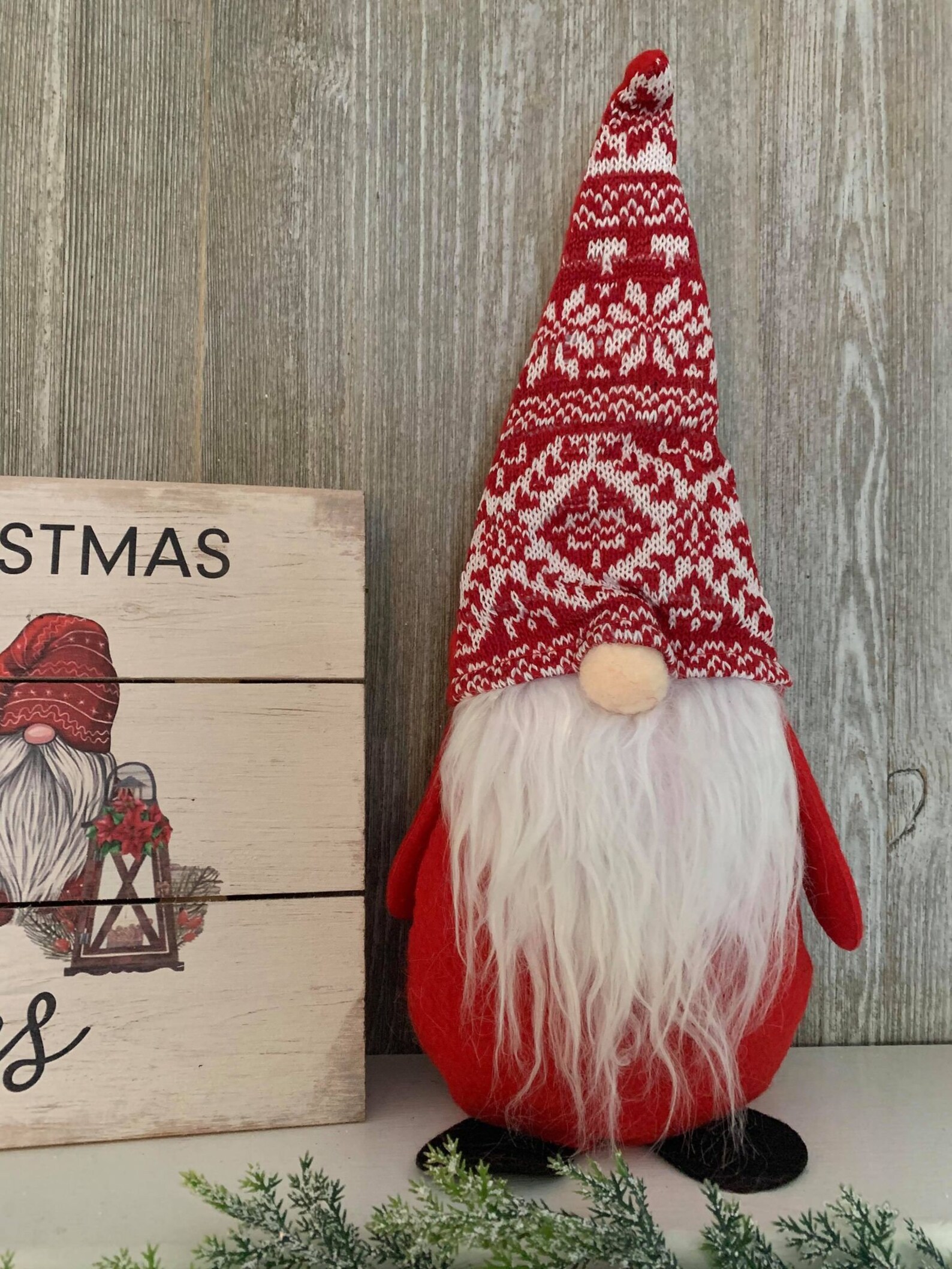 Gnomes Centerpieceschristmas Gnomes Table Decorsweater - Etsy