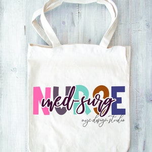 Med-surg Nurse SVG, PNG, PDF, Jpeg, Med-surg Nurse, Registered Nurse ...