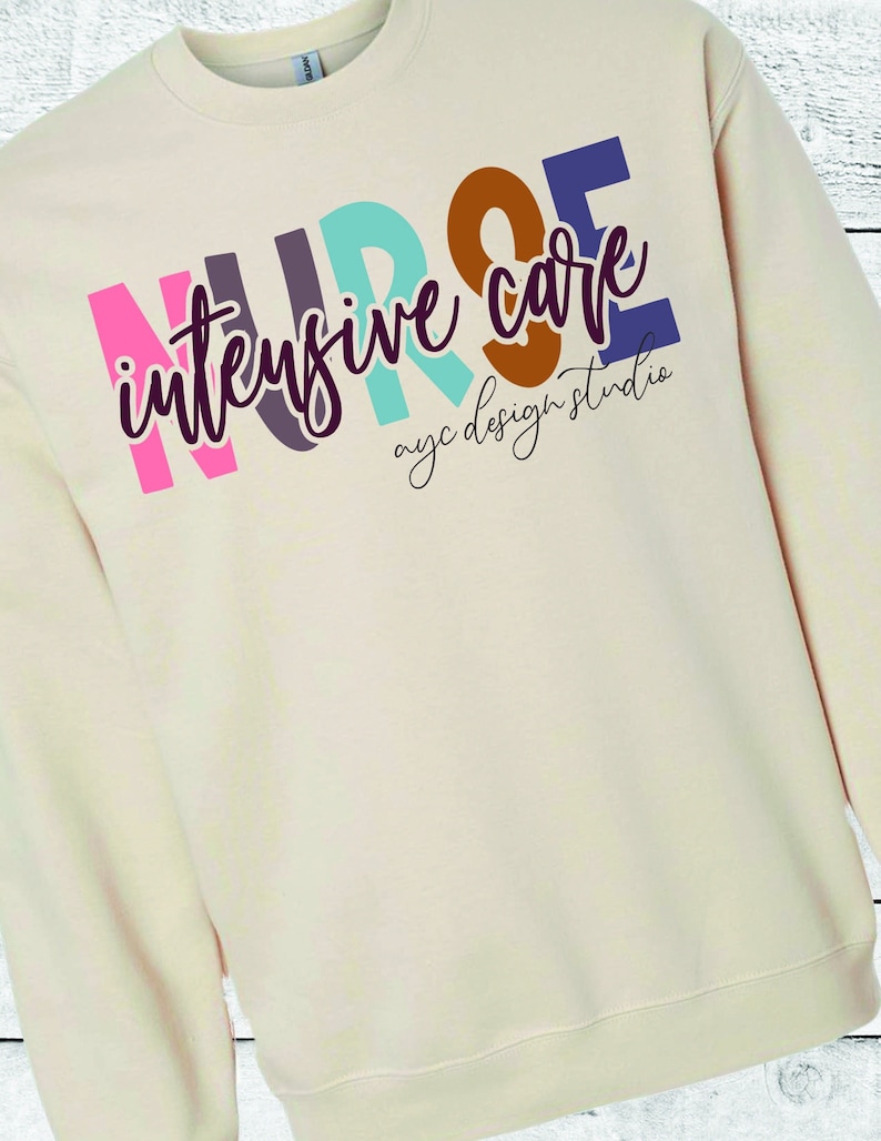 Intensive Care Nurse, Icu Nurse SVG, PNG, PDF, Jpeg, Registered Nurse ...