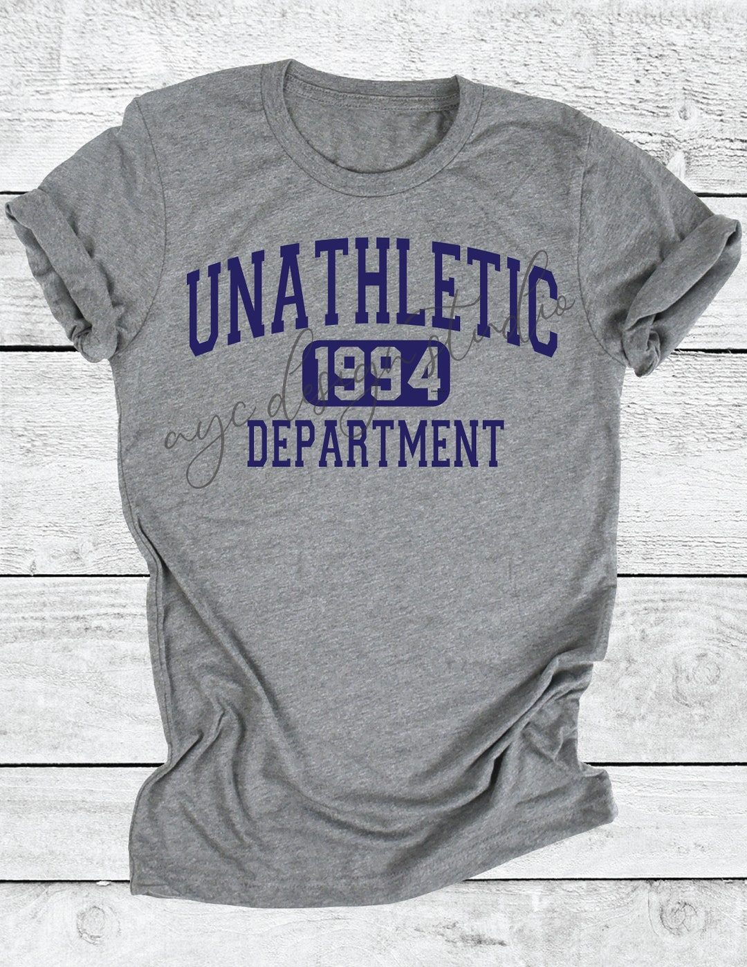 Unathletic Dept SVG, PNG, PDF, Direct-to Film, Funny, Gym Shirt ...