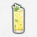 Mango Mojito Sticker, Signature Drink Sticker, DIY Wedding Bar Sign ...