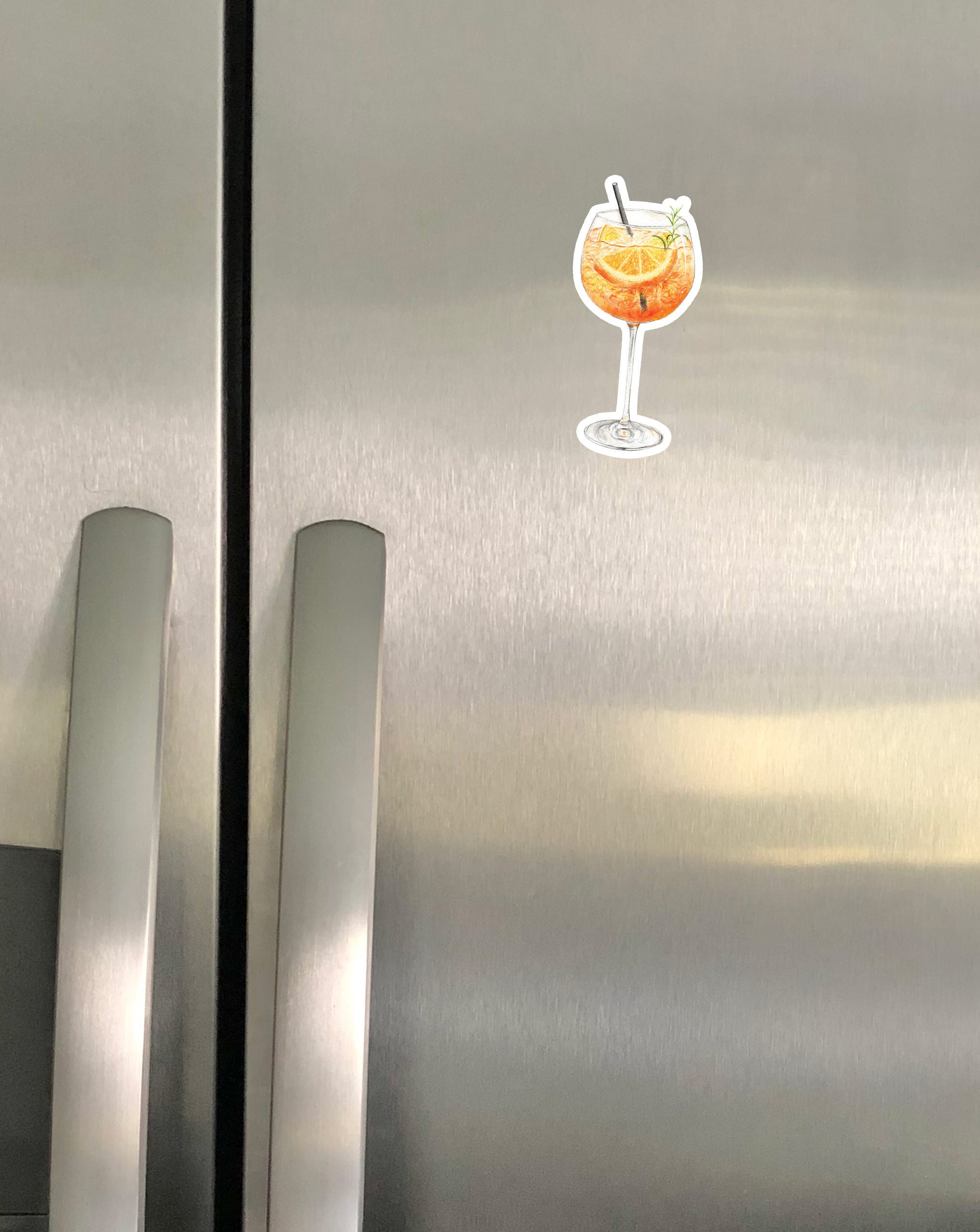 Aperol Spritz Magnet Cocktail Fridge Magnet Cruise Door - Etsy UK