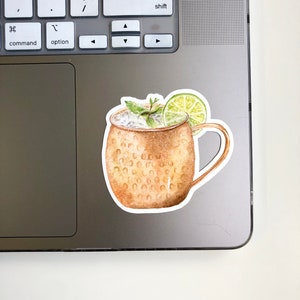 Moscow Mule Sticker, Signature Drink Sticker, Signature Cocktail Sign ...