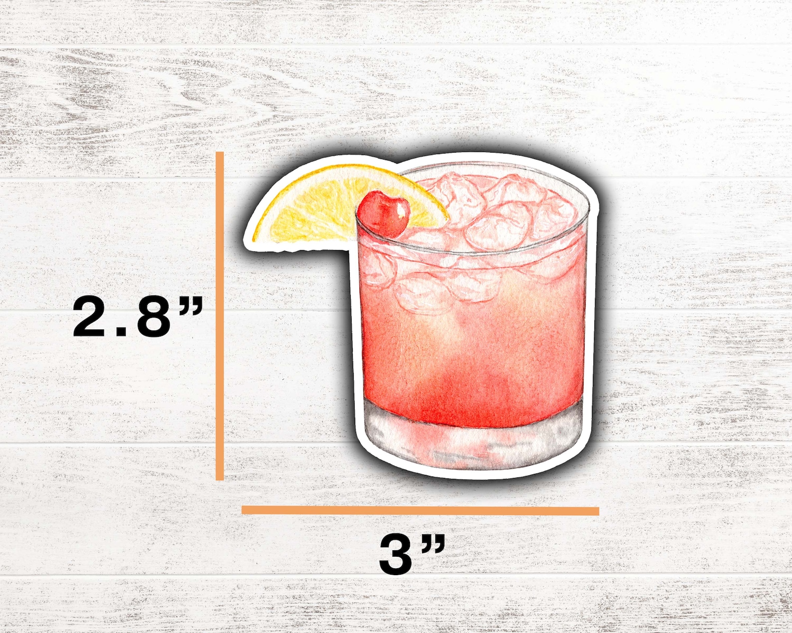 Rum Punch Sticker Rum Runner Sticker Signature Drink - Etsy