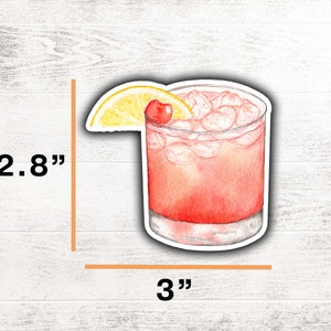 Rum Punch Sticker, Rum Runner Sticker, Signature Drink Sticker, DIY ...