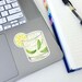 Caipirinha Cocktail Sticker, Rum Cocktail Sticker, Signature Drink ...