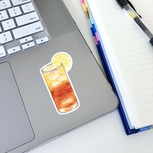 John Daly Cocktail Sticker, Arnold Palmer Cocktail, Signature Drink ...