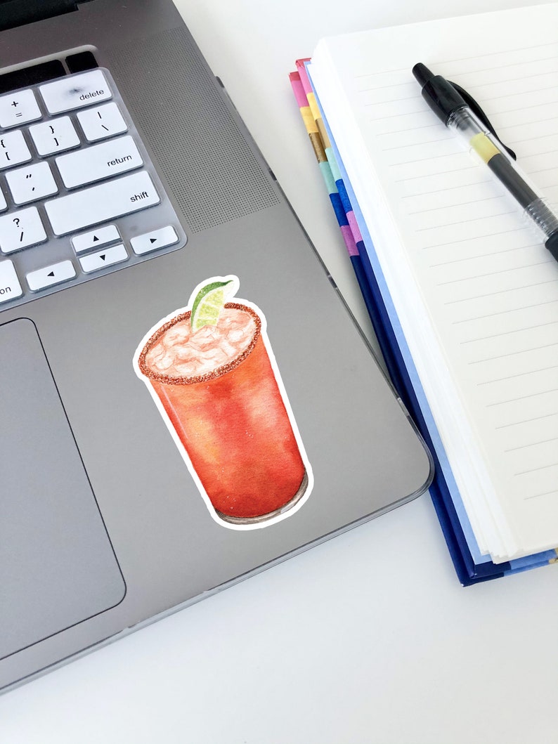Michelada Sticker Michelada Vinyl Sticker Beer Cocktail - Etsy