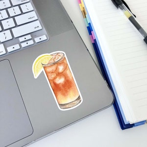 Long Island Iced Tea Sticker, Arnold Palmer Cocktail, Signature Drink ...