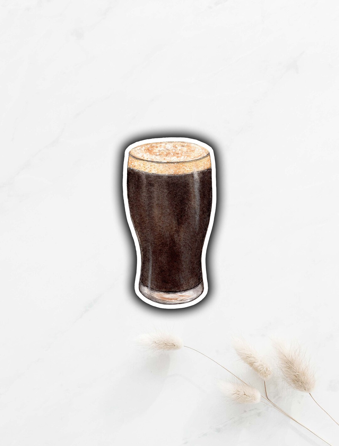 Stout Beer Sticker, Porter Beer Sticker, Winter Ale Sticker, Signature ...