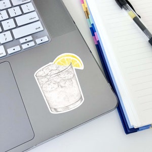 Vodka Sprite Sticker, Signature Drink Sticker, DIY Wedding Bar Sign ...