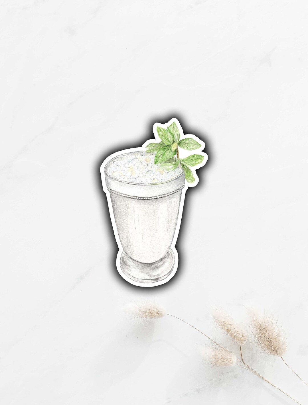 Mint Julep Sticker, Signature Drink Sticker, DIY Wedding Bar Sign ...