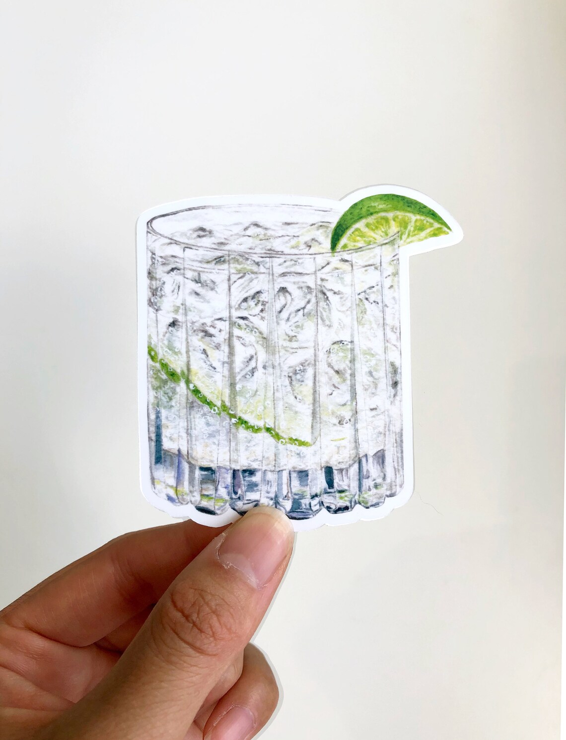 Gin and Tonic Vinyl Sticker Signature Drink Sticker Vodka - Etsy