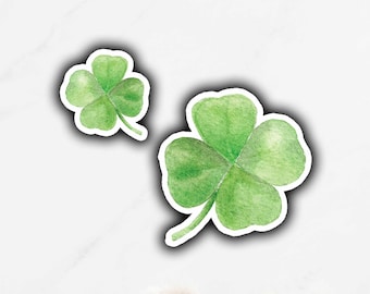 Four Leaf Clover Vinyl Decal Sticker - Etsy