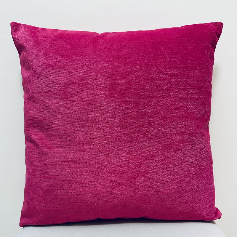 Fuchsia Pillow - Etsy