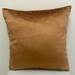 Bronze Pillow Cover Velvet Pillow All Size Pillows Custom - Etsy
