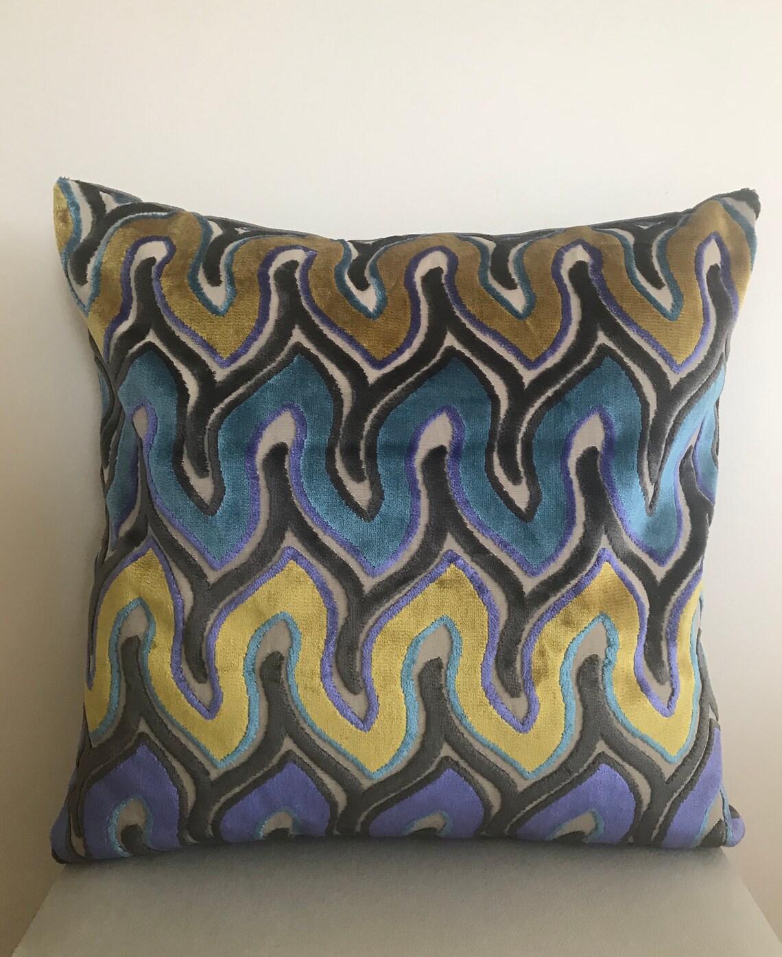 Colorful Pillow Cover Velvet Pillow all Size Pillows Custom - Etsy