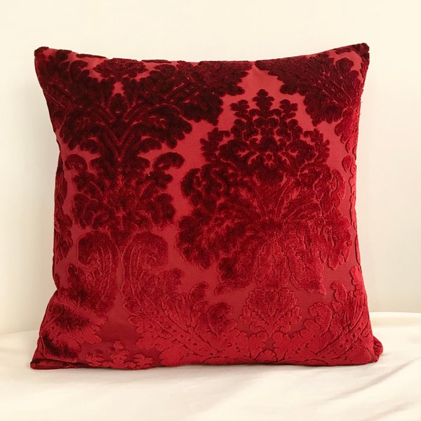 Red Pillows - Etsy