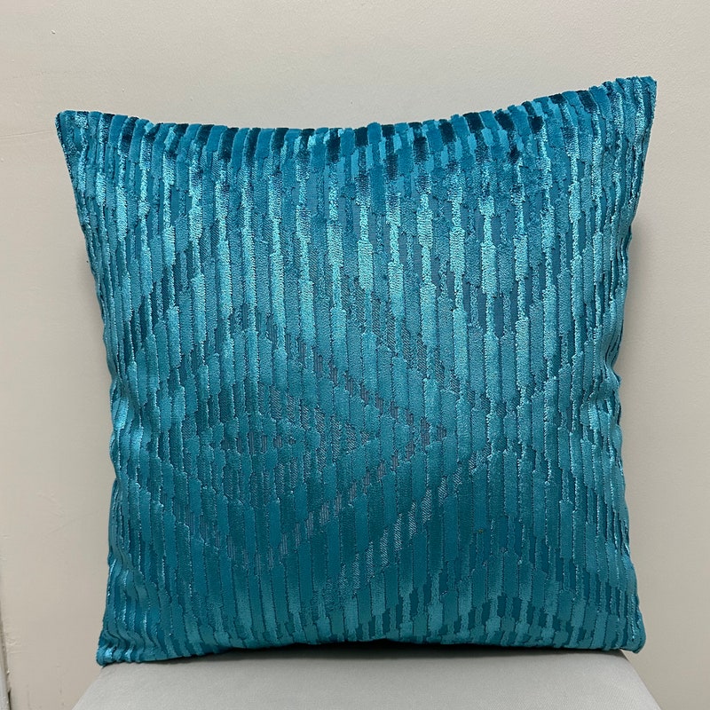 Turquoise Pillow - Etsy