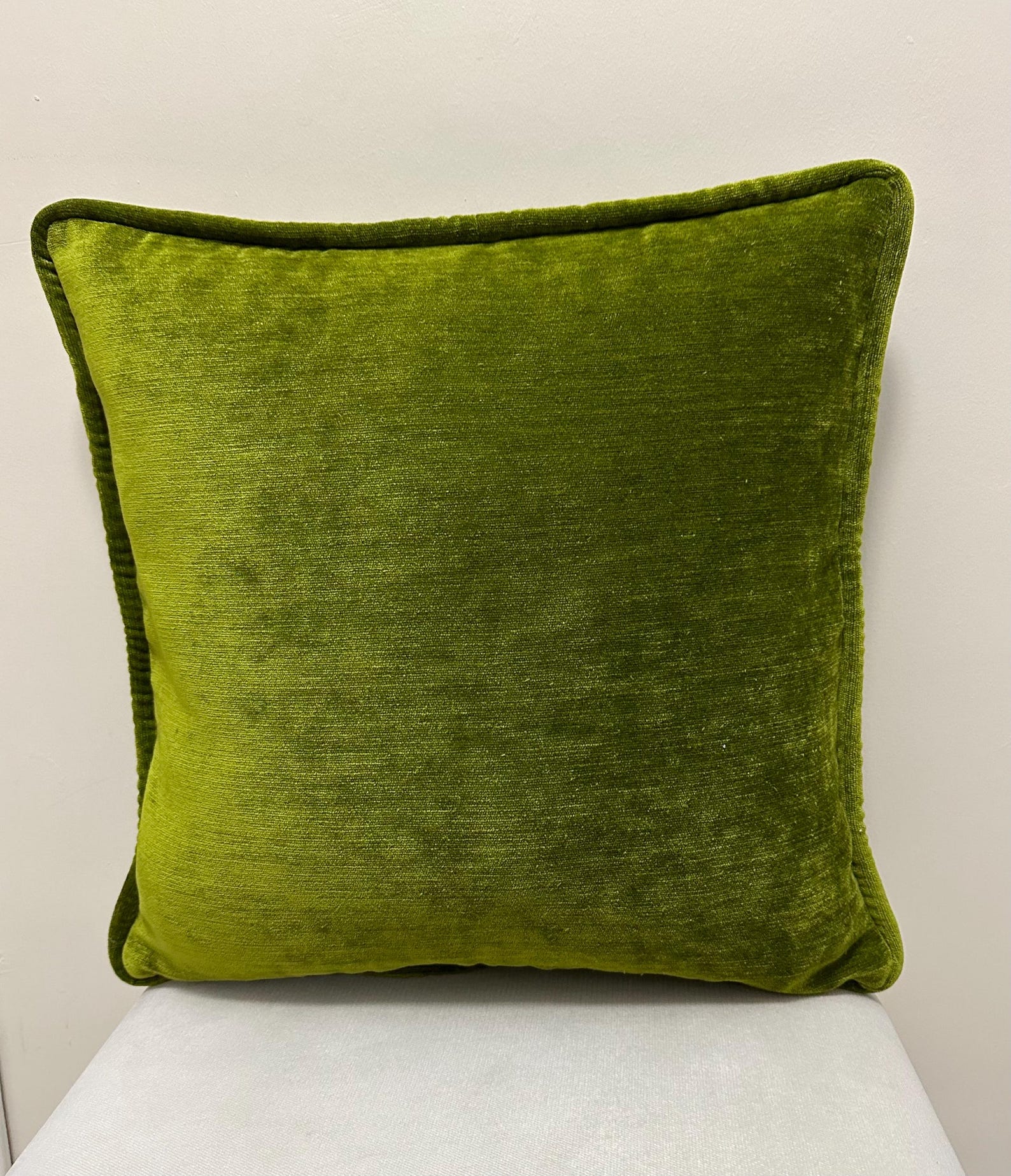 Green Velvet Pillow Cover, Velvet Pillow Case, Green Pillow,, Custom ...