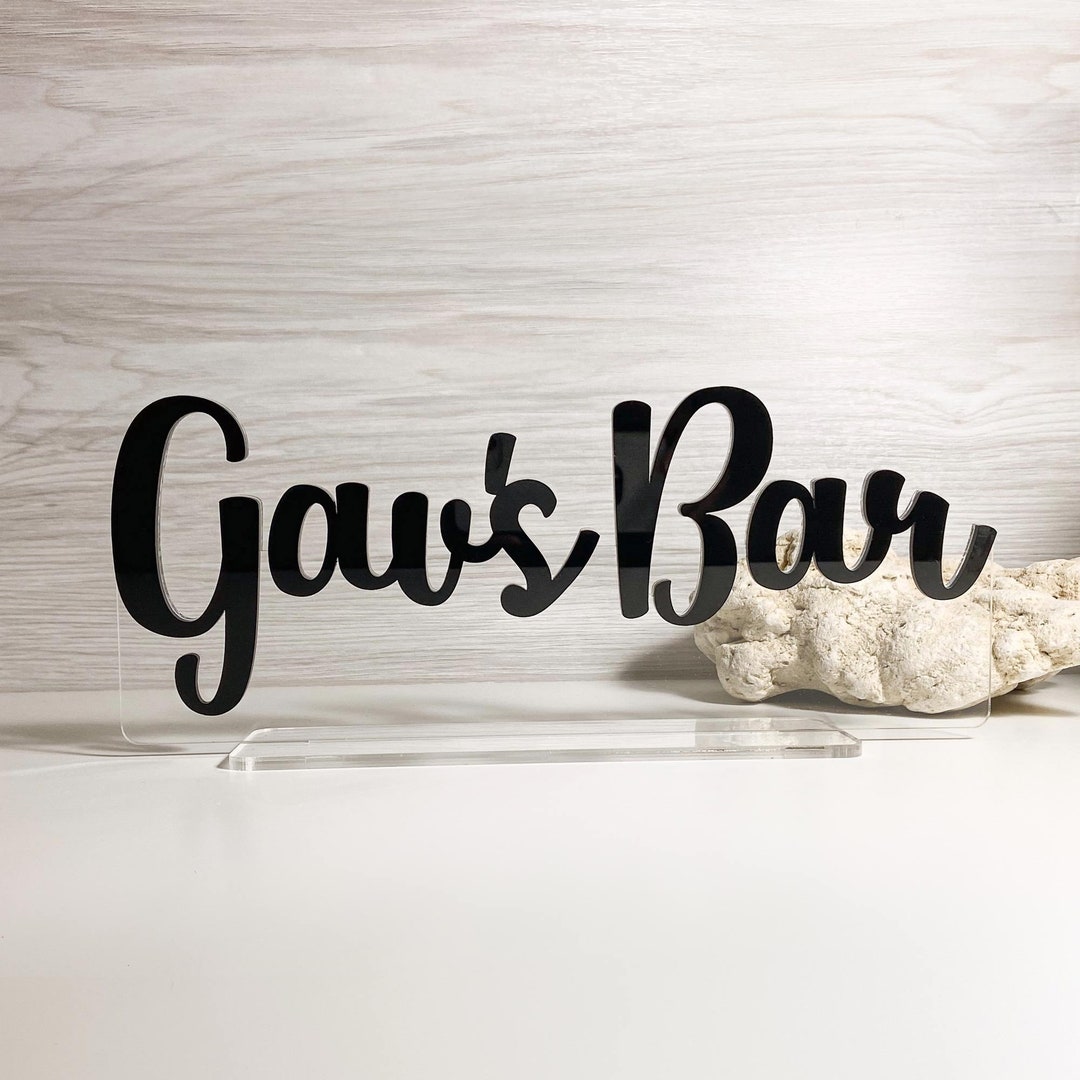 3D Floating Signage | Custom Sign| Personalised Name Plaque| Home Decor ...