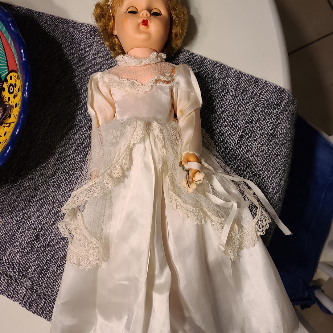 1950s Vintage Luann Teen Bride Doll / Walker Doll / Vintage Doll / Teen ...