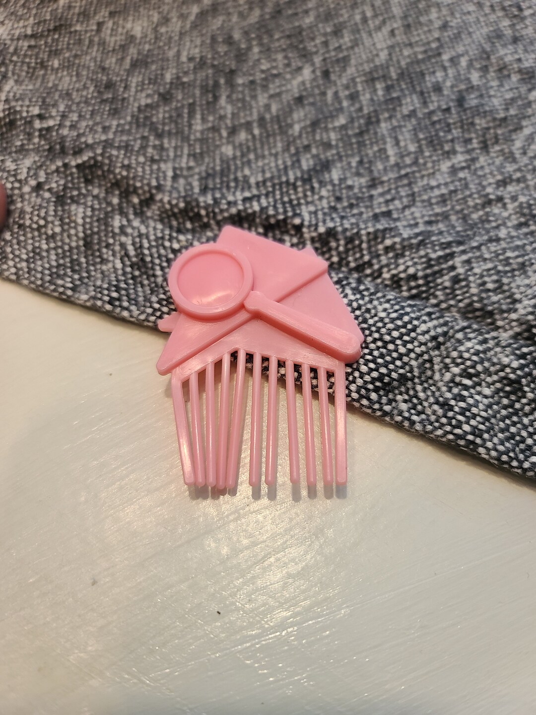1989 Vintage Kidgetts Comb / Mini Doll Accessory / Poseable Doll ...