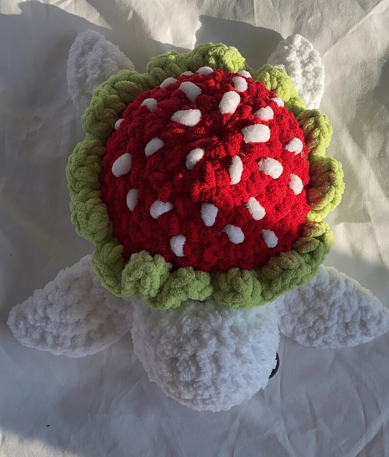 Crochet Strawberry Turtle Red or Pink - Etsy