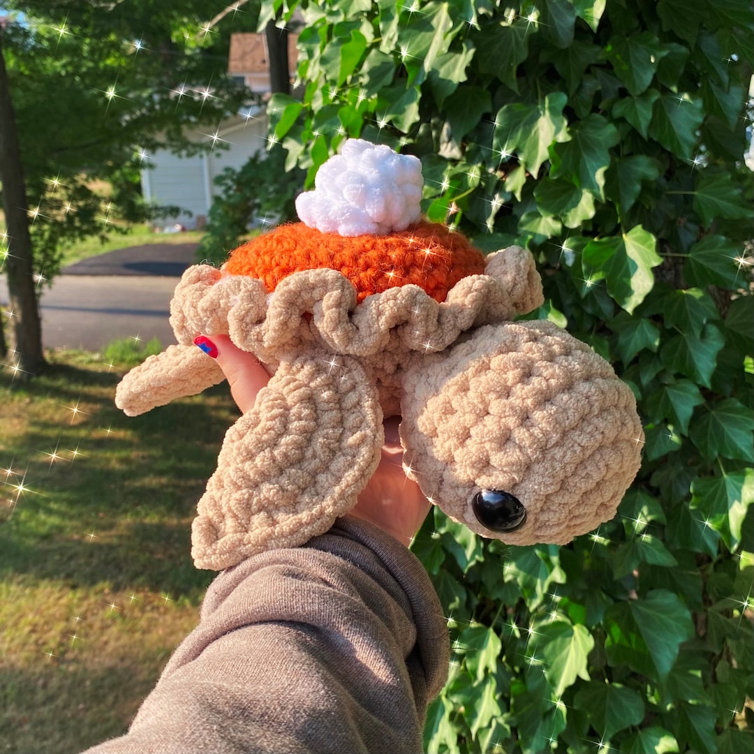 Pumpkin Pie Crochet Turtle - Etsy