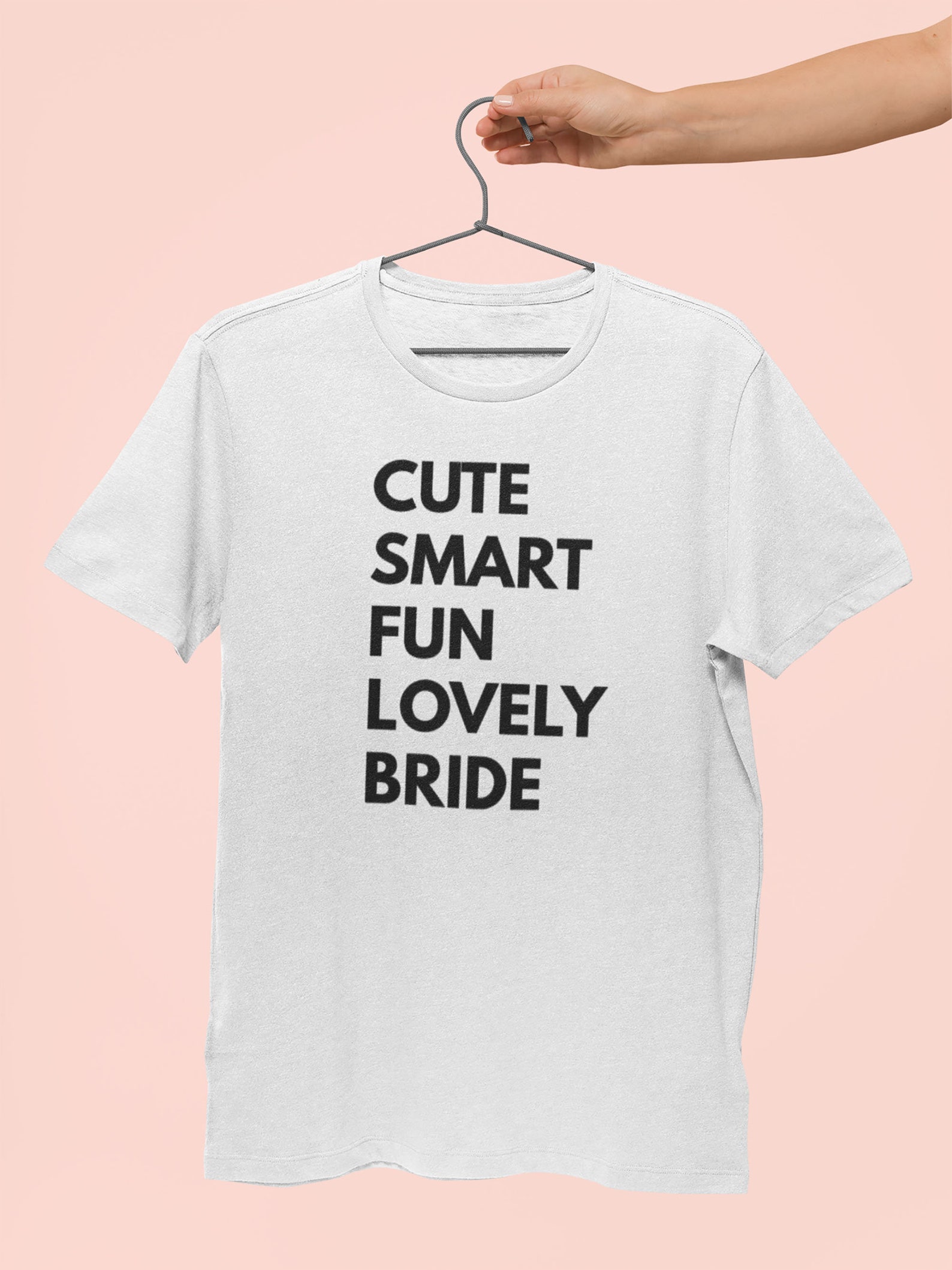 Cute Smart Fun Lovely Bride Tee Bridal Party Shirts Tees - Etsy