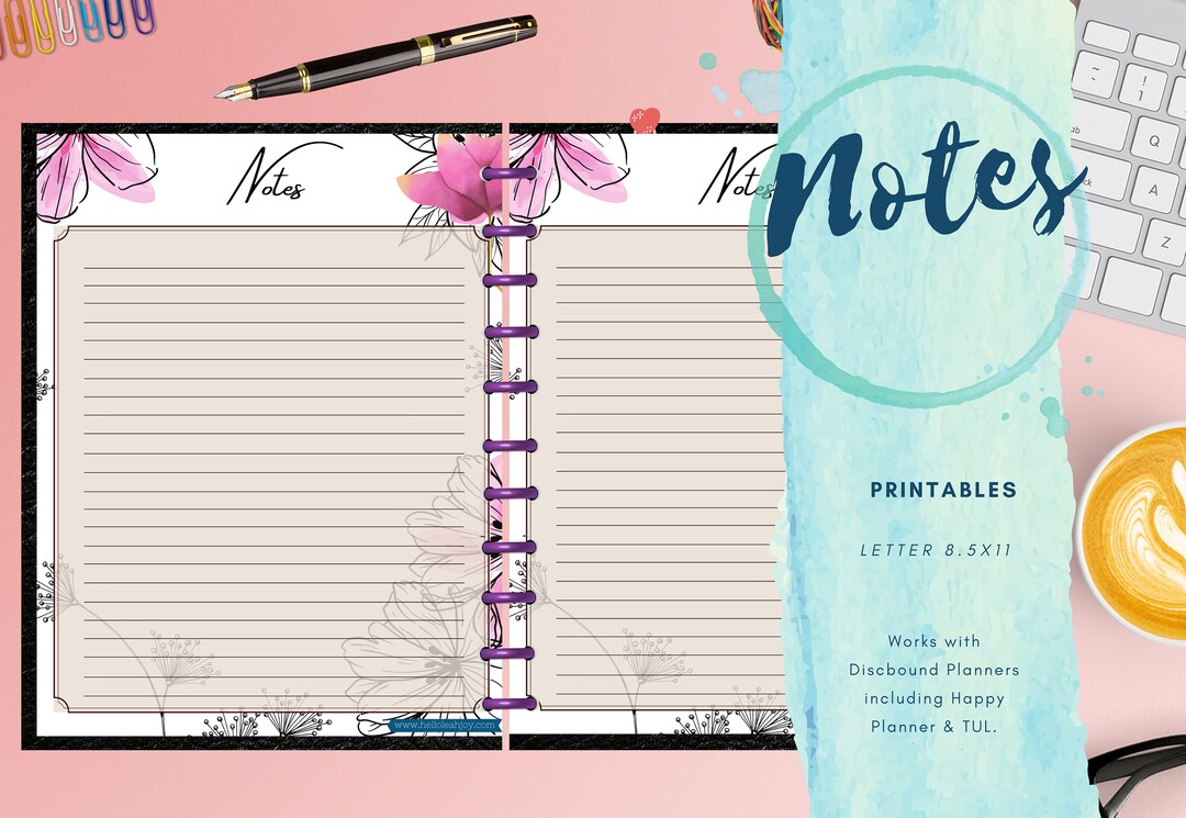 Notes Printable - Etsy