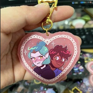 The Owl House- Lumity Double Sided Charm - Etsy