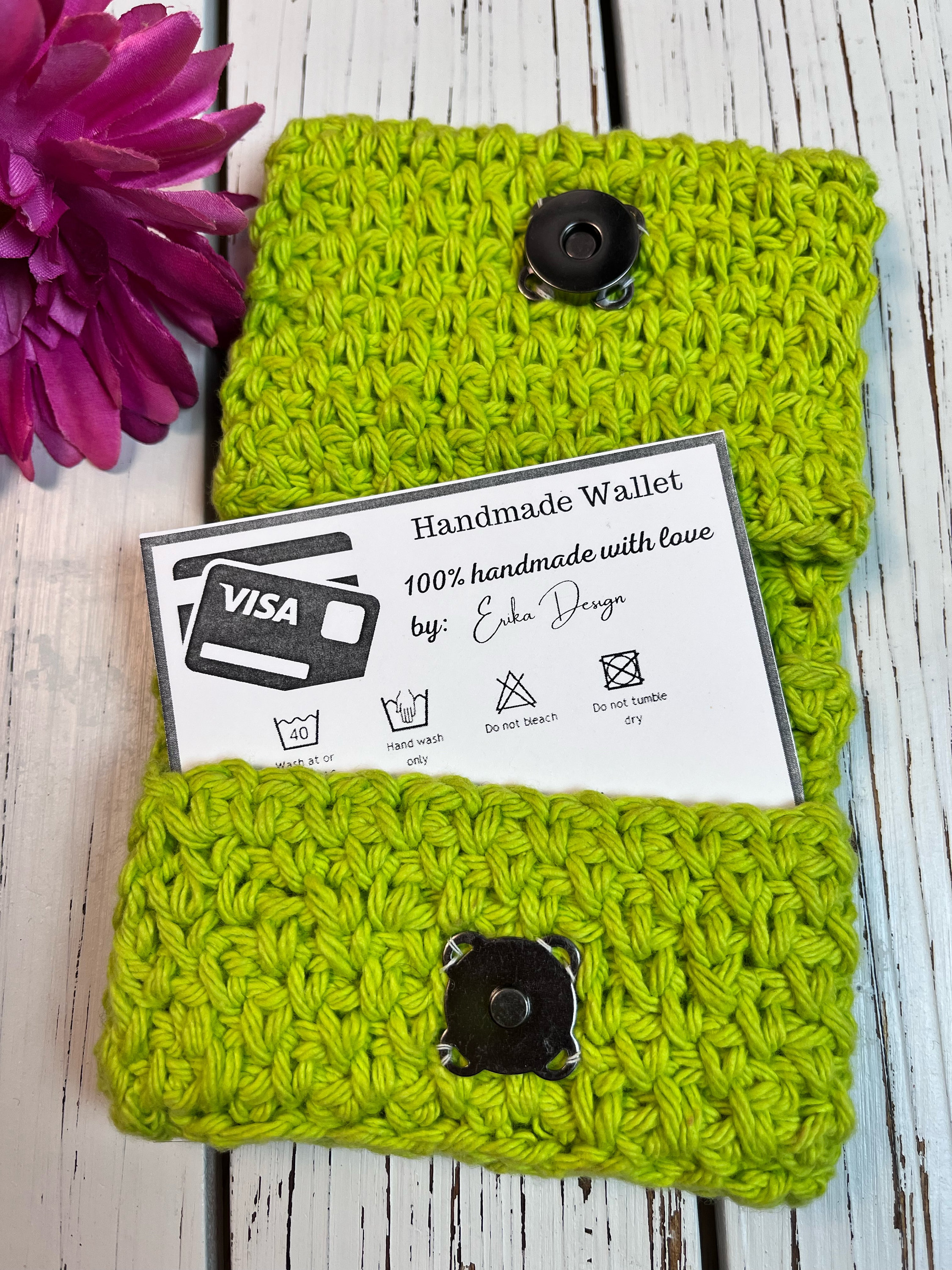 Crochet Wallet Pattern Crochet Pouch Pattern Woven Wallet - Etsy