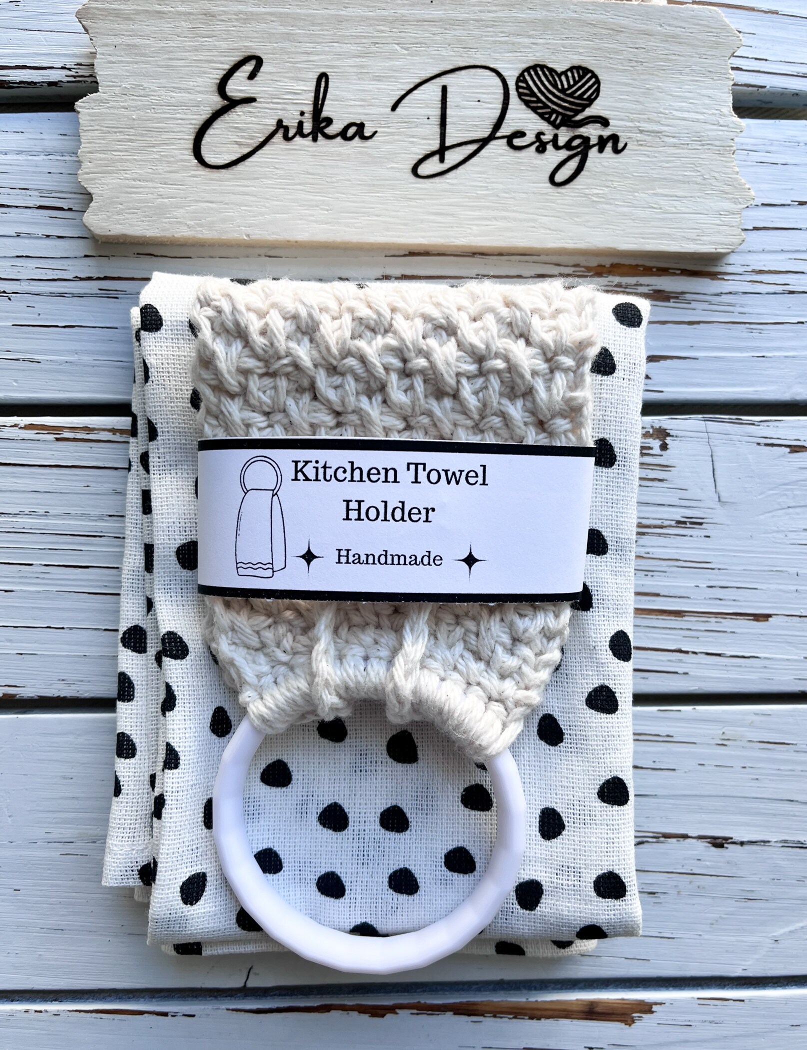 Kitchen Towel Holder Labels, Printable DIY Tags (PDF) - Etsy