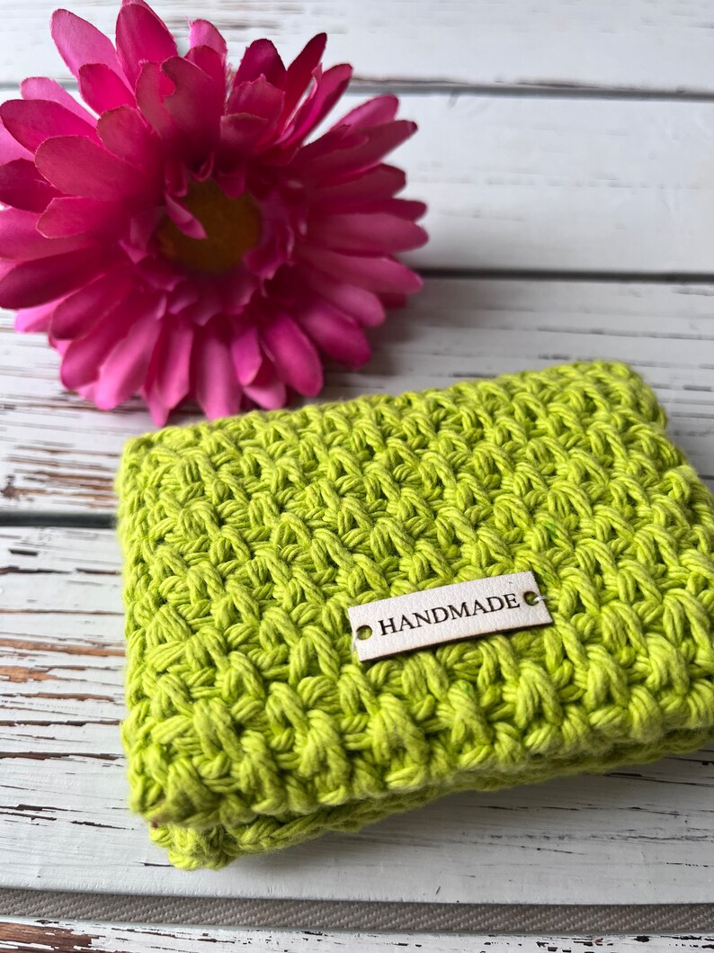 Crochet Wallet Pattern Crochet Pouch Pattern Woven Wallet - Etsy