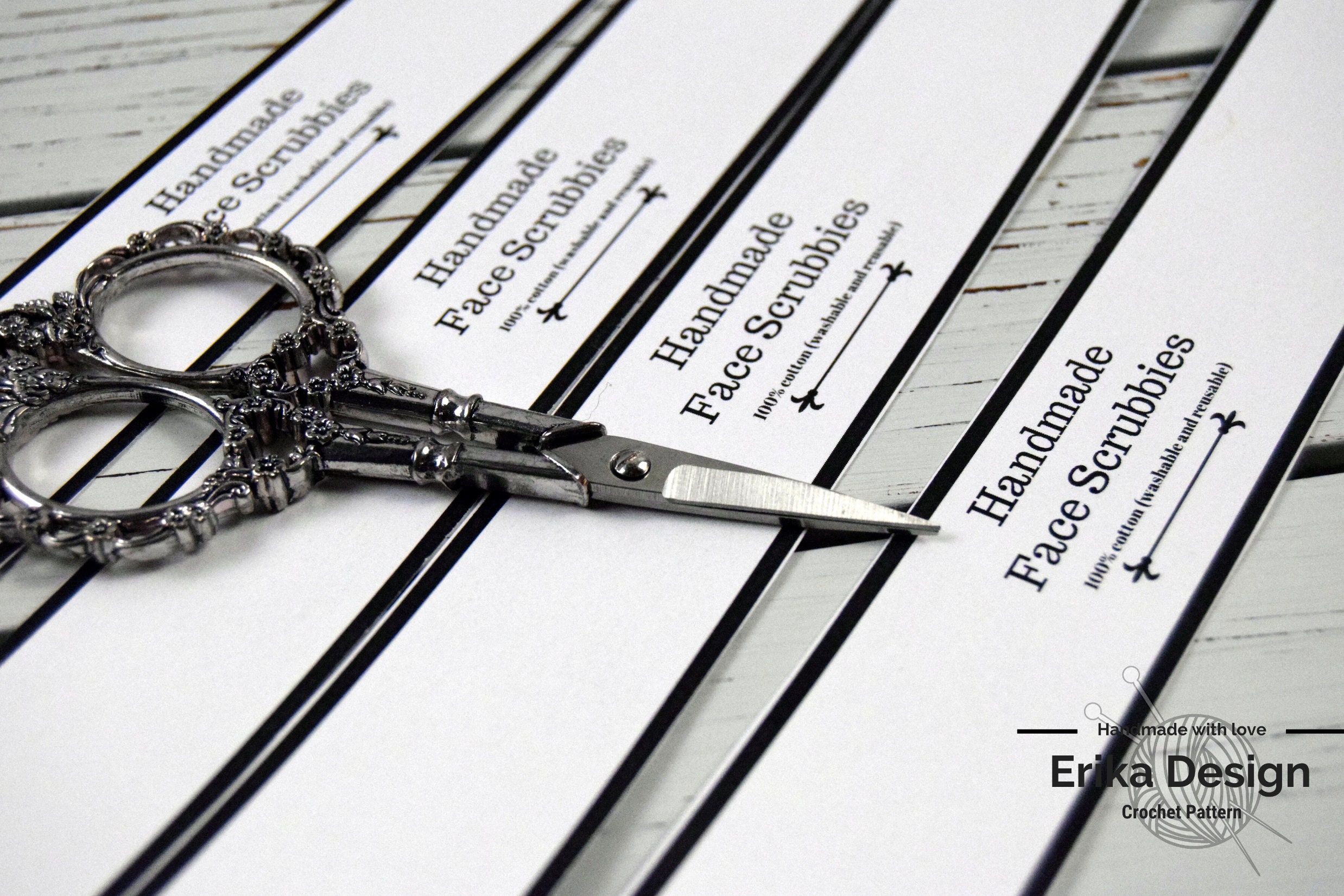 PRINTABLE Labels for Handmade Face Scrubbies Face Scrubbies - Etsy