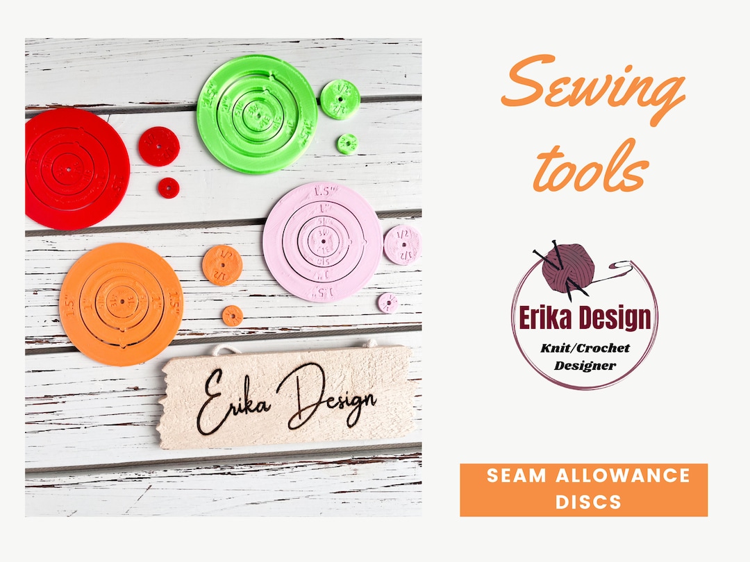 Seam Allowance Marking Disk, Seam Allowance Guide, Seam Allowance Disc ...