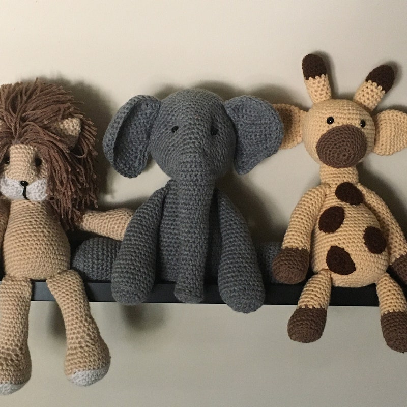 Crocheted Animal - Etsy