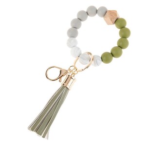 Wristlet | Bangle Key Ring | Bracelet Keychain | Silicone Bangle ...
