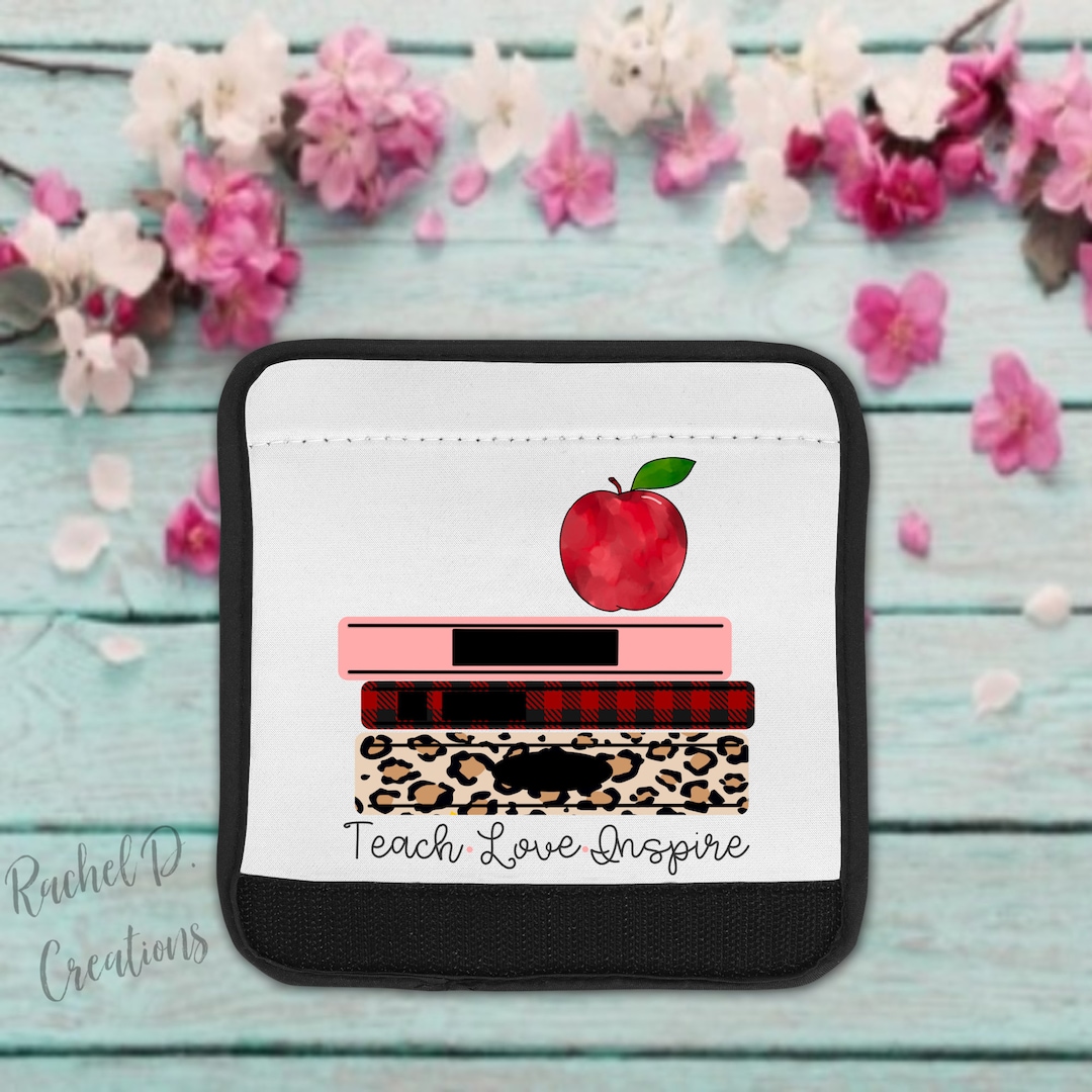 Teacher Love Inspire Handle Cover • Teacher Gift • Handle Cover ...