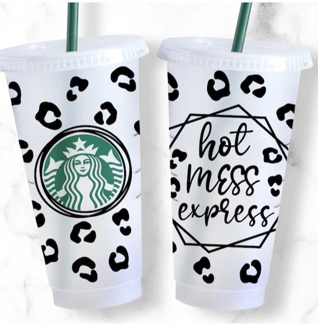 Hot Mess Starbucks Cold Cup•hot Mess Cold Cup•mama Tumbler•mama Iced ...