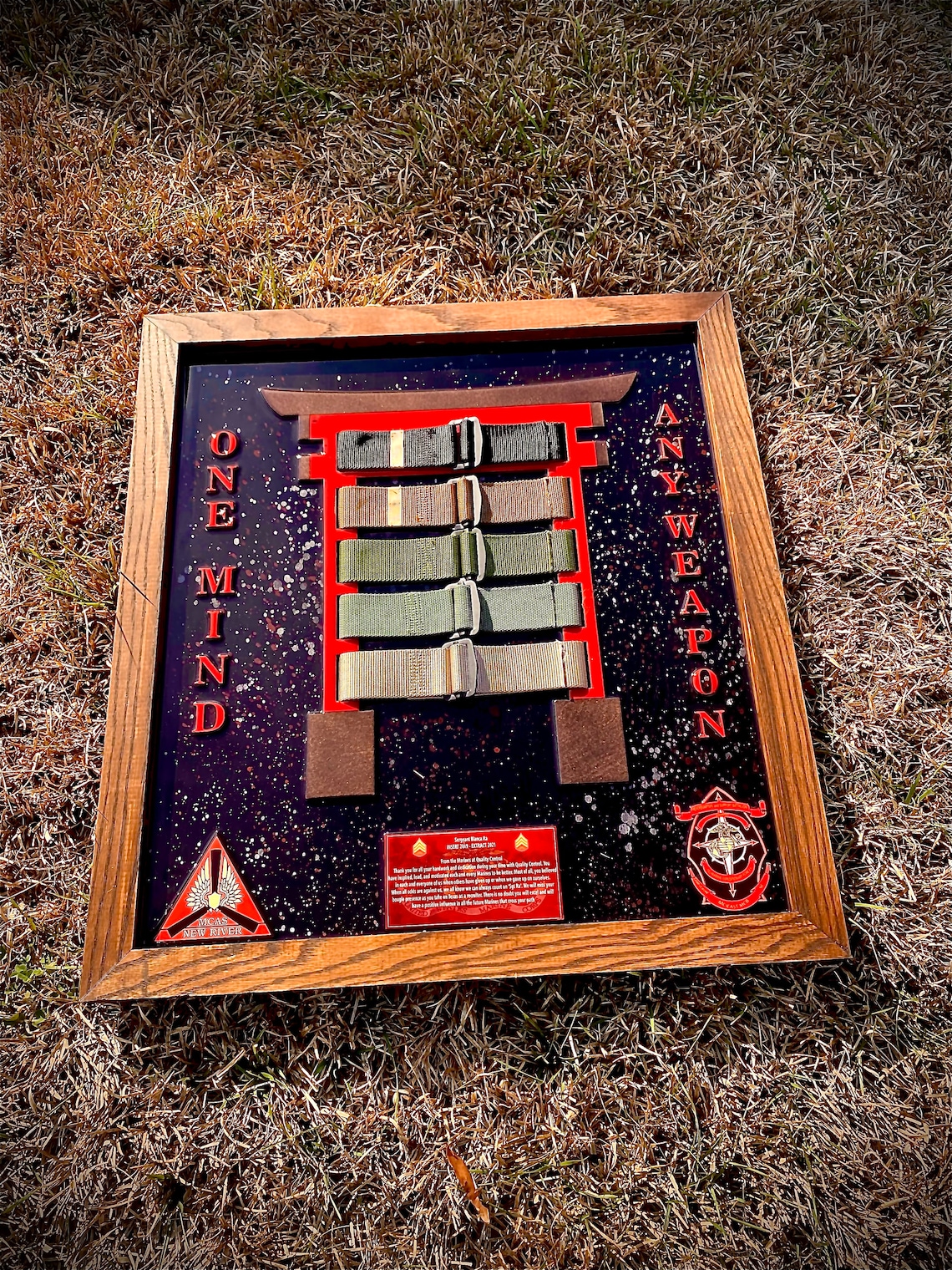 USMC MCMAP PLAQUE | Etsy