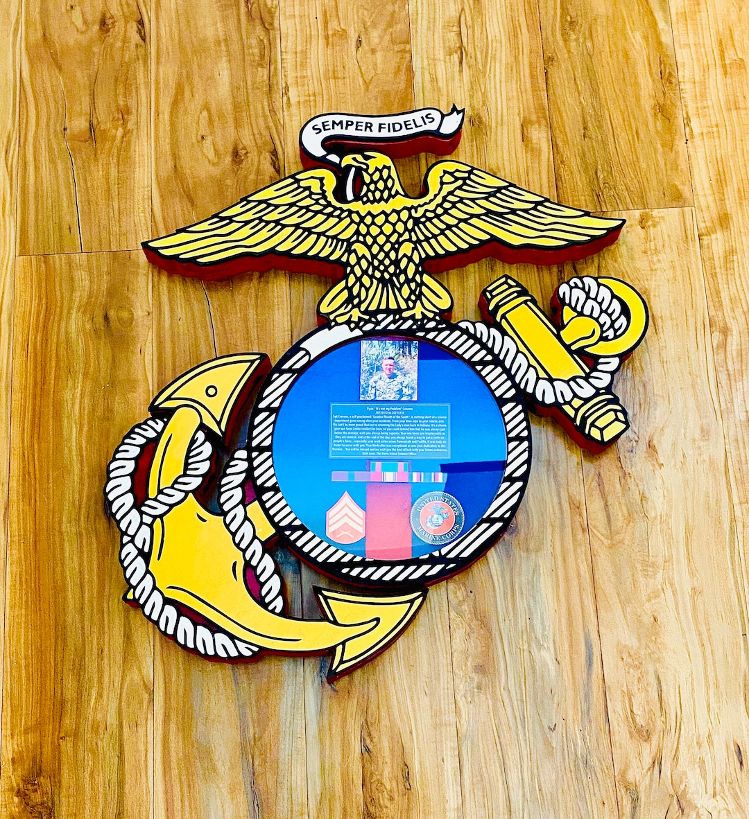 USMC Shadow Box - Etsy